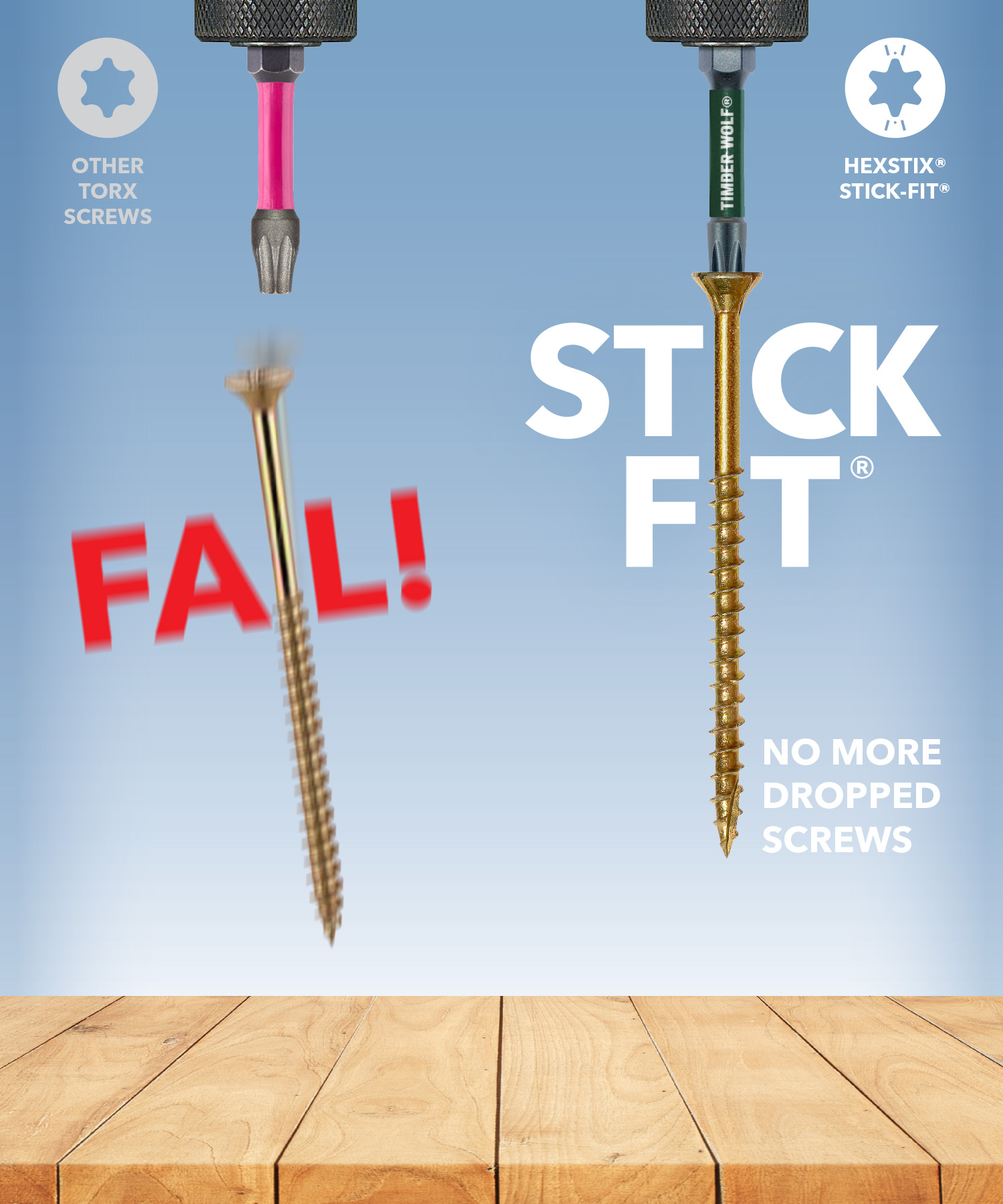 License Stick-Fit® in Europe - Phillip Screw Co.